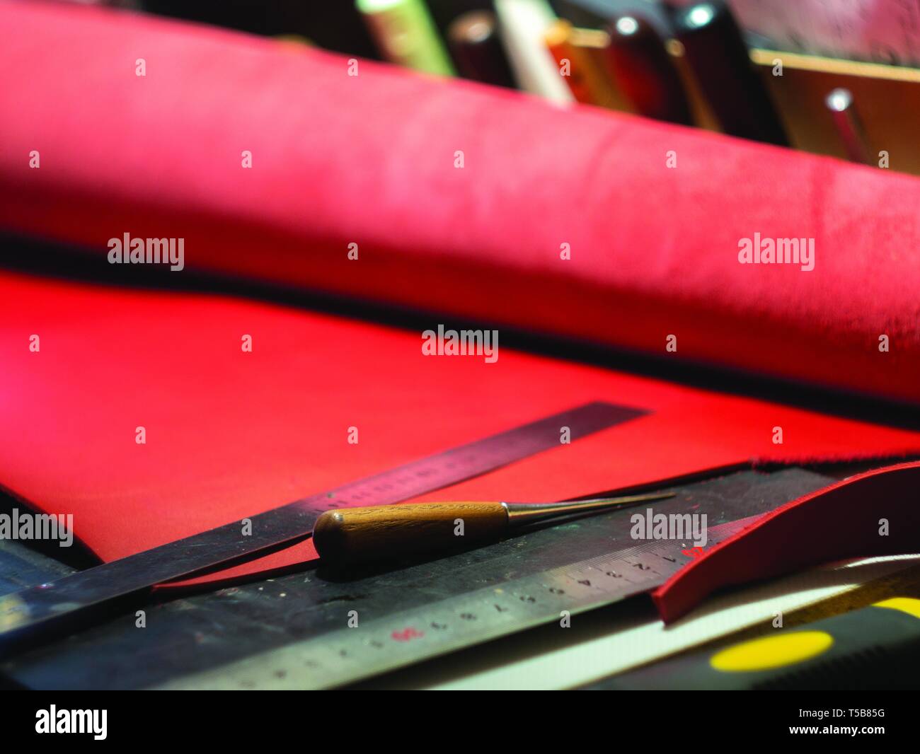 Leather Making Process High Resolution Stock Photography and Images - Alamy