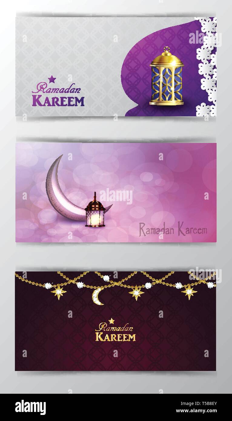 Ramadan Kareem greeting islamic design symbol Stock Vector Image & Art ...