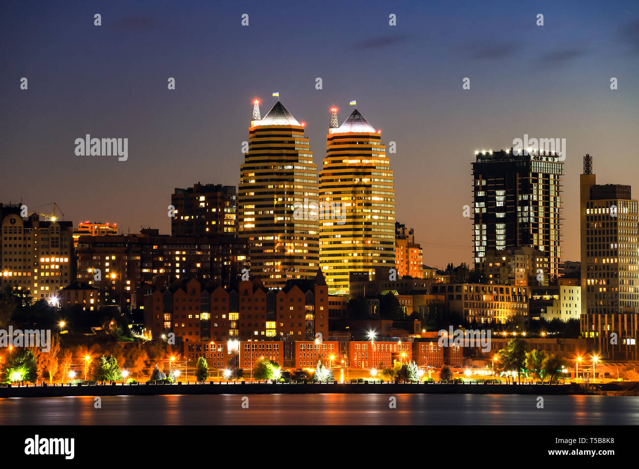 High rise skyscraper skyscrapers building buildings height hi-res stock ...