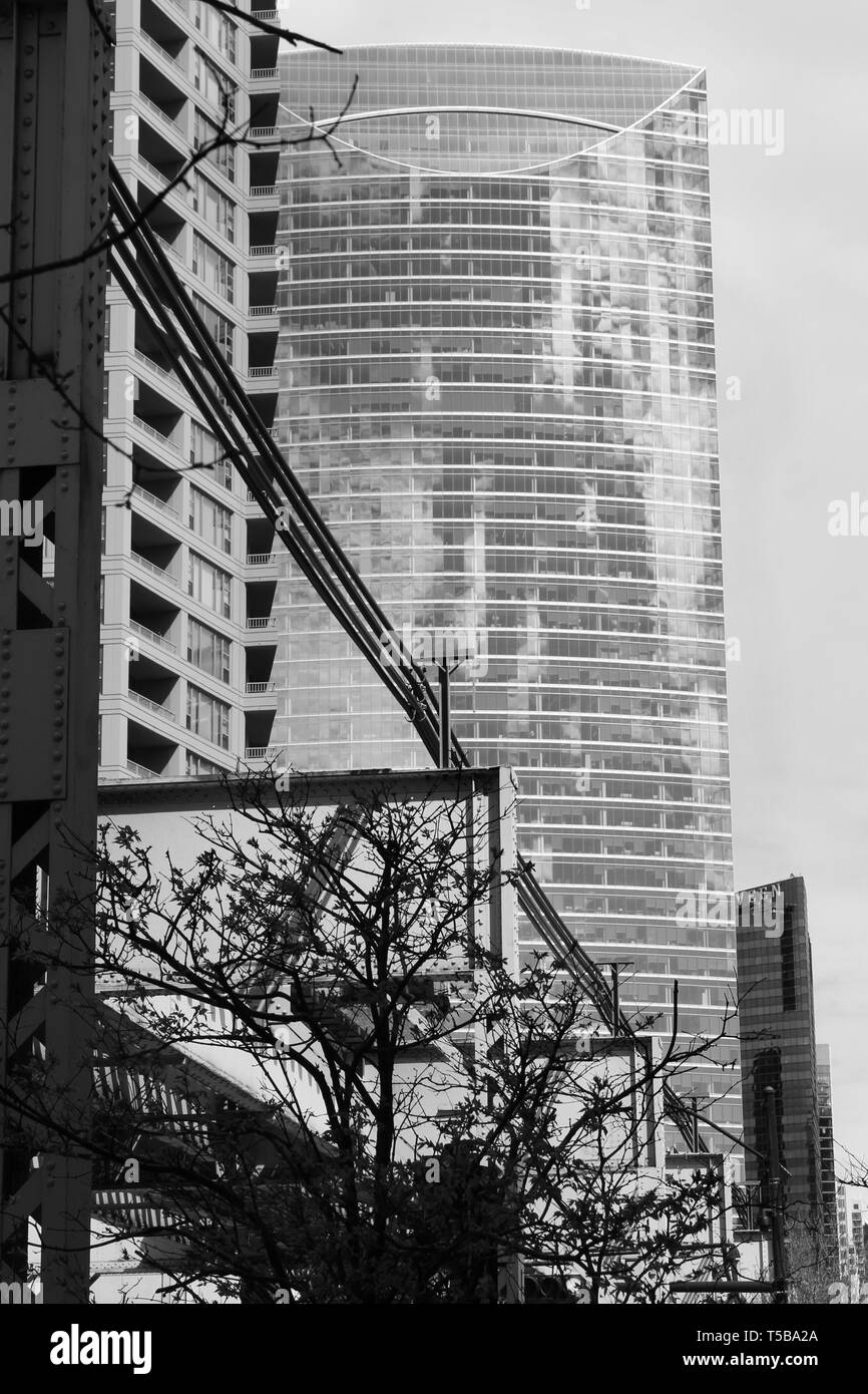 Chicago of the west Black and White Stock Photos & Images - Alamy