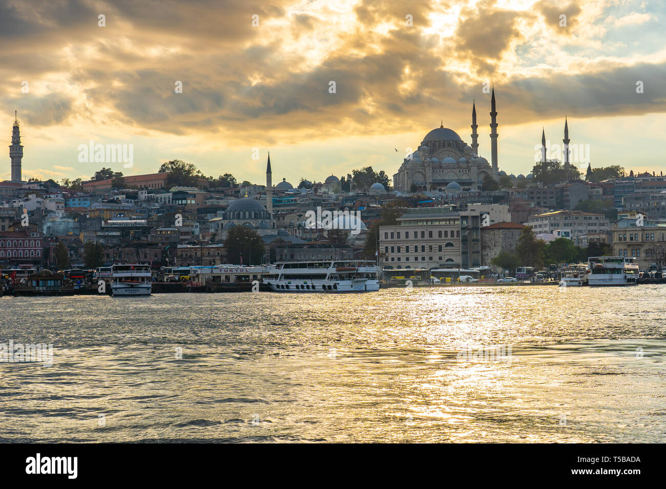 Istanbul cityscape skyline in Istanbul city, Turkey Stock Photo - Alamy