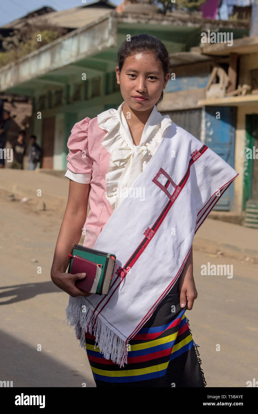 Naga tribal women in traditional hi-res stock photography and images ...