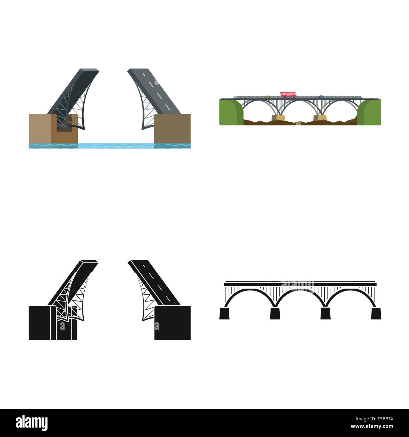 Vector design of connection and design icon. Collection of connection ...