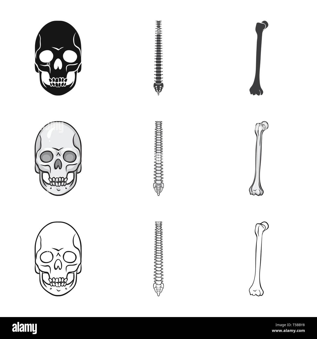 skull,spine,death,chiropractic,broken,monster,backbone,fibula,evil ...