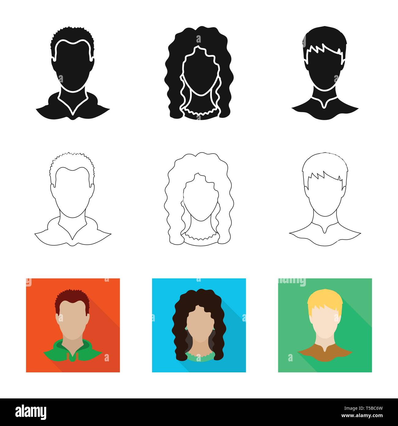 Vector illustration of professional and photo icon. Set of professional ...