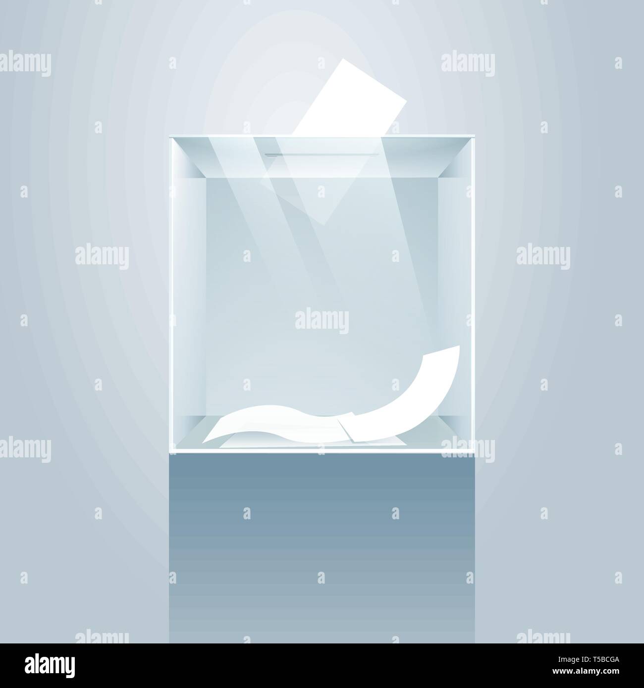 Survey box card Stock Vector Images - Alamy