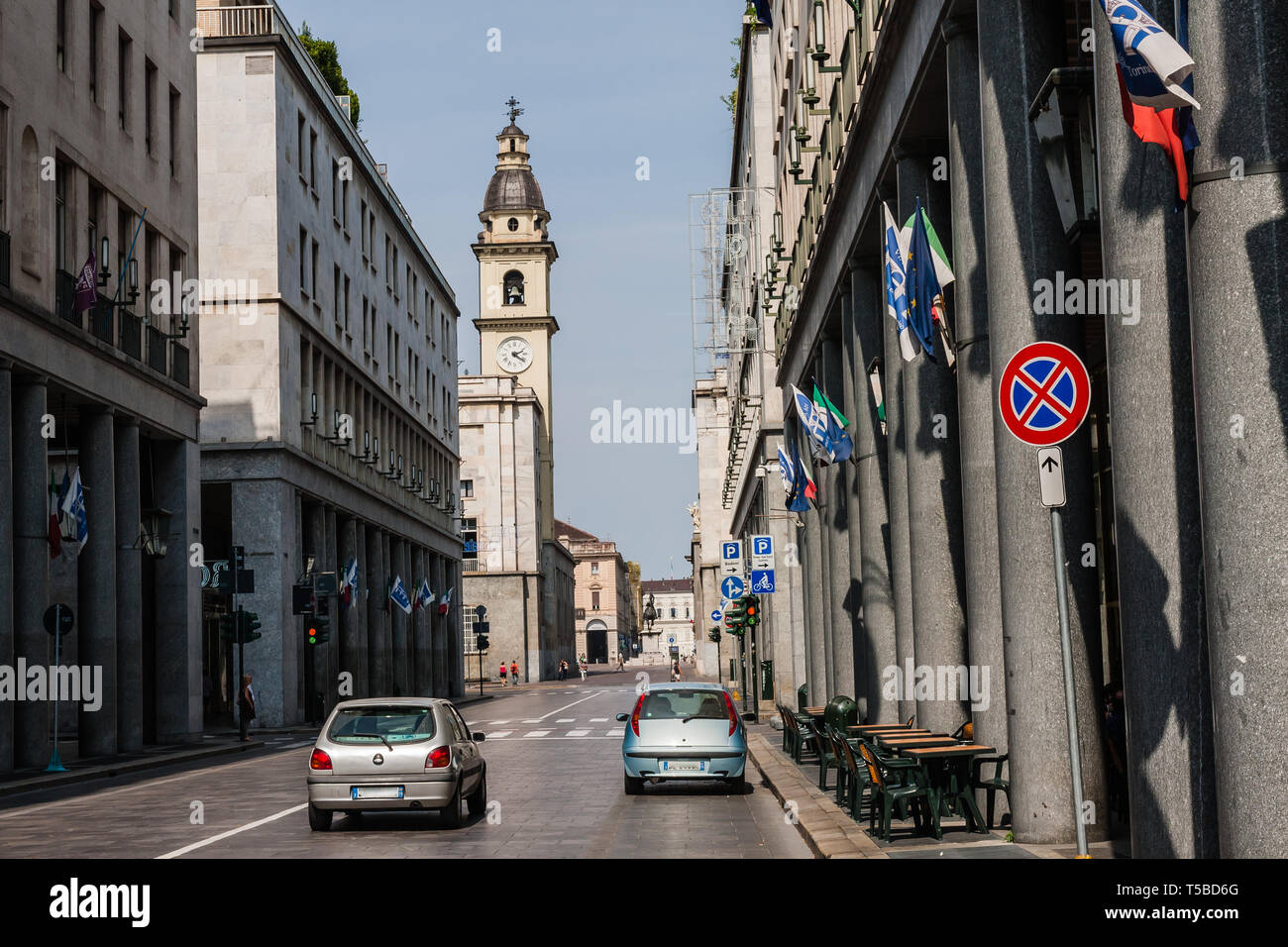 Turin downtown hi-res stock photography and images - Alamy
