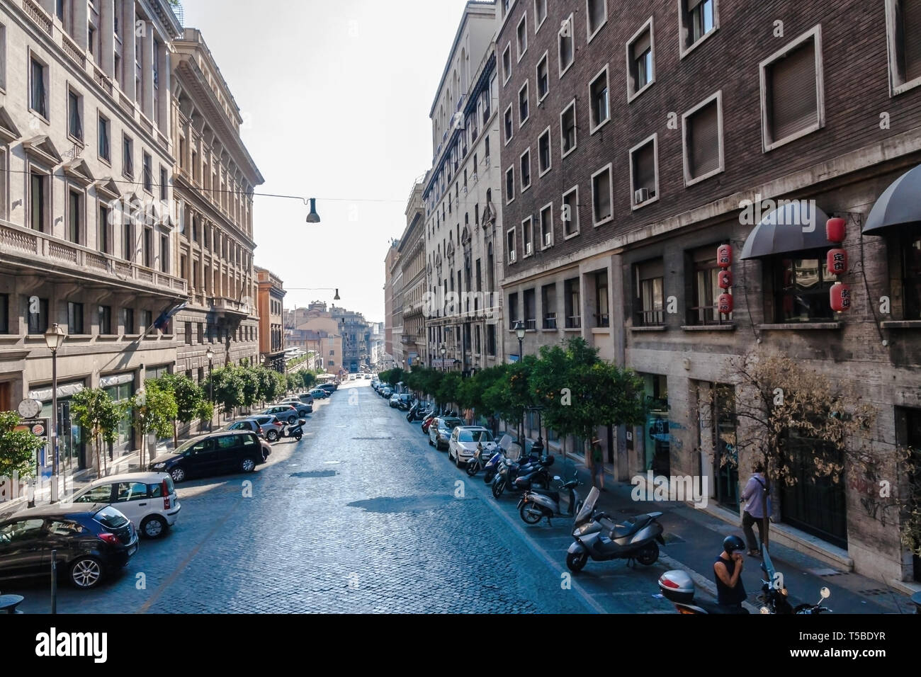 Downtown rome hi-res stock photography and images - Alamy