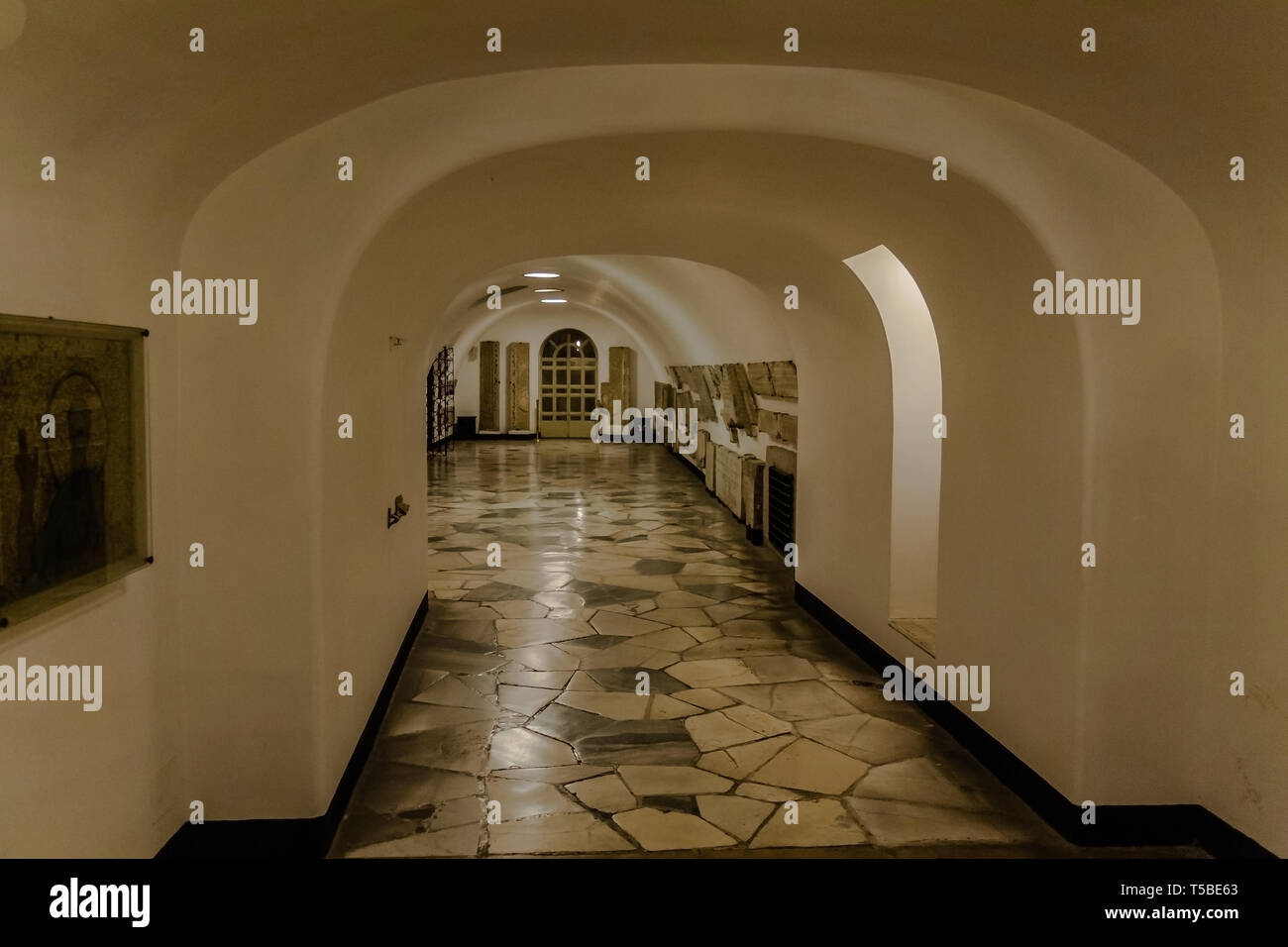The crypt of the St. Peter's Basilica, Vatican City Stock Photo - Alamy