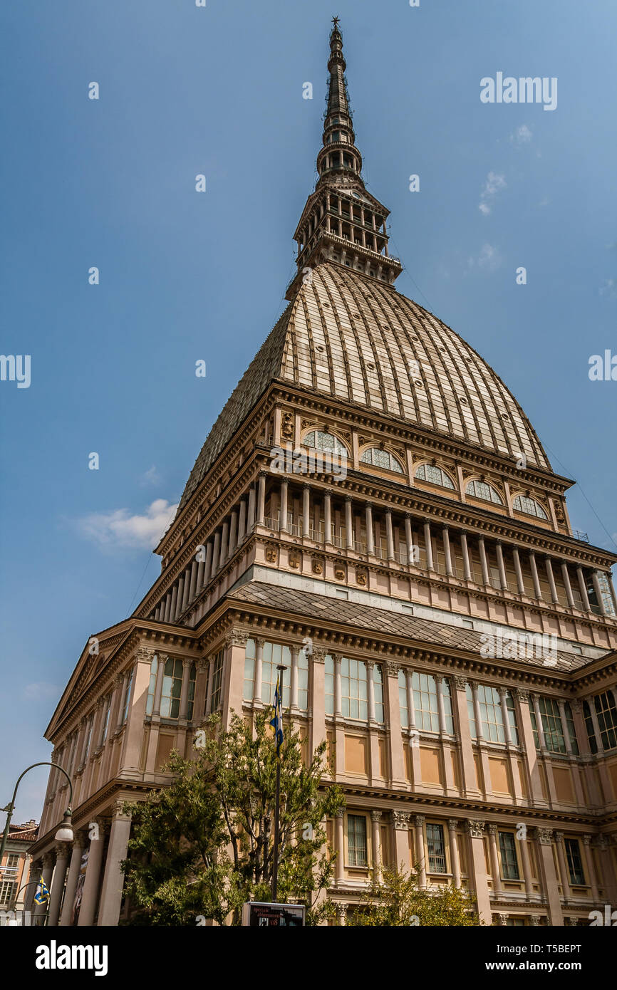 The Mole Antonelliana is a major landmark building in Turin, Italy ...