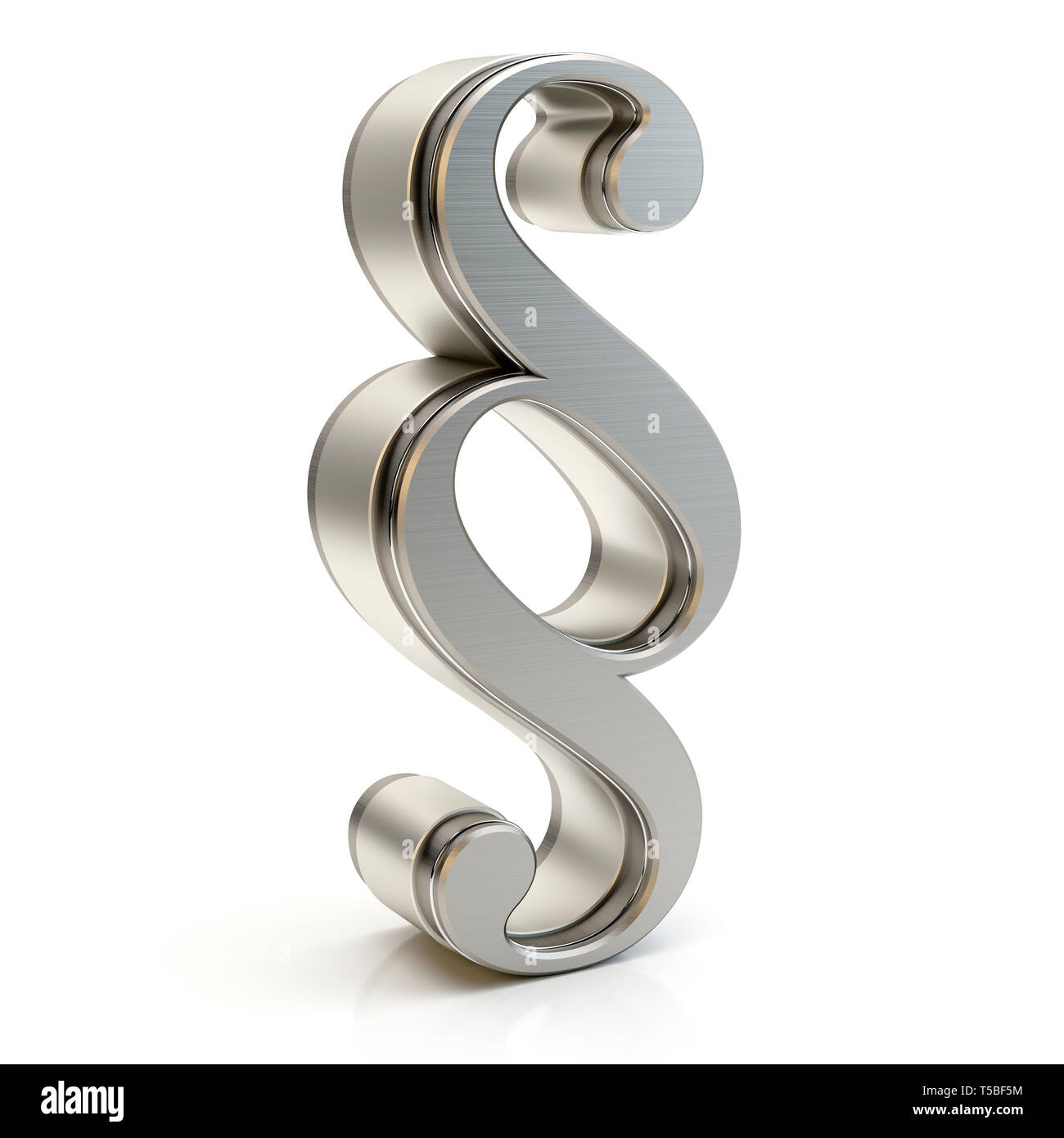 Paragraph sign, 3D illustration Stock Photo - Alamy