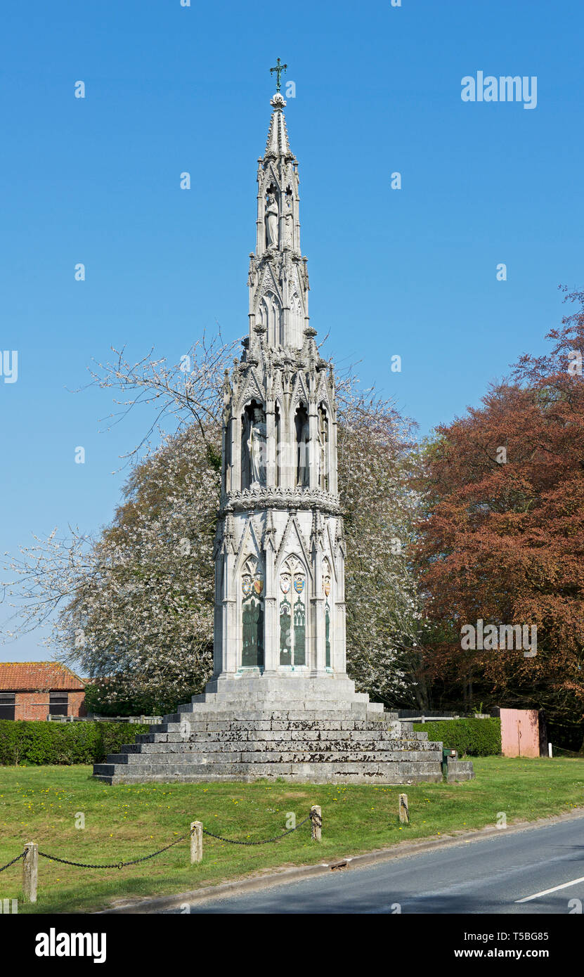 The Sledmere Monument, Sledmere, East Yorkshire, England UK Stock Photo ...