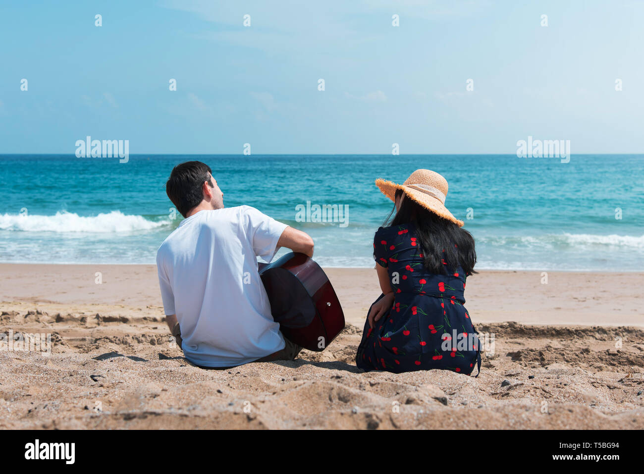 Female Singing Beach High Resolution Stock Photography and Images - Alamy