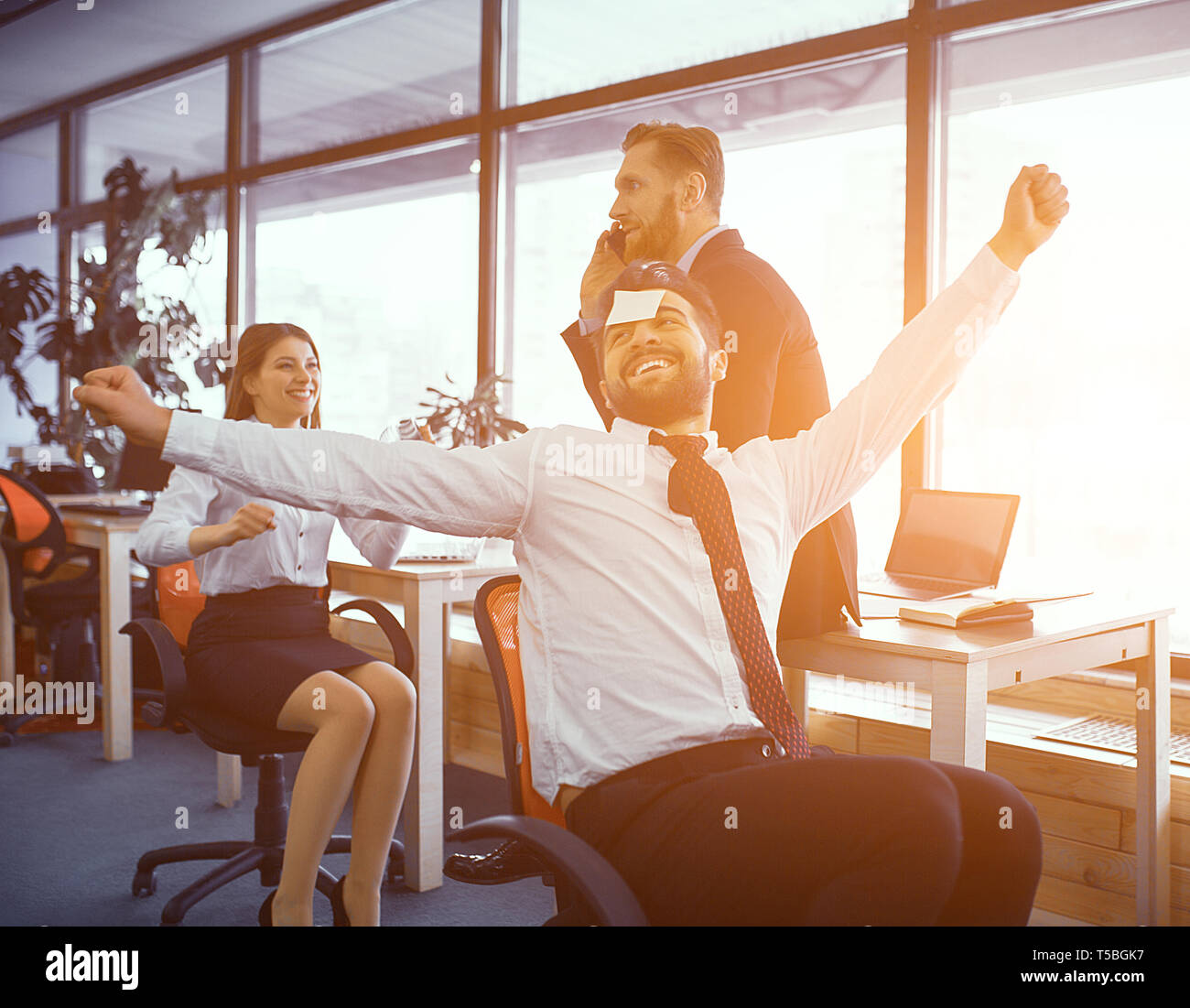 Job joking hi-res stock photography and images - Alamy