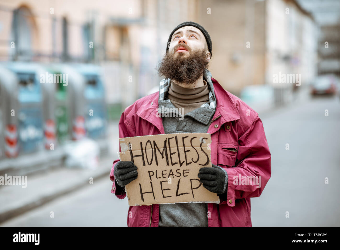 Homeless Begging