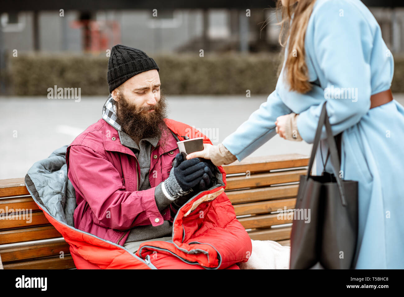 People Helping The Homeless