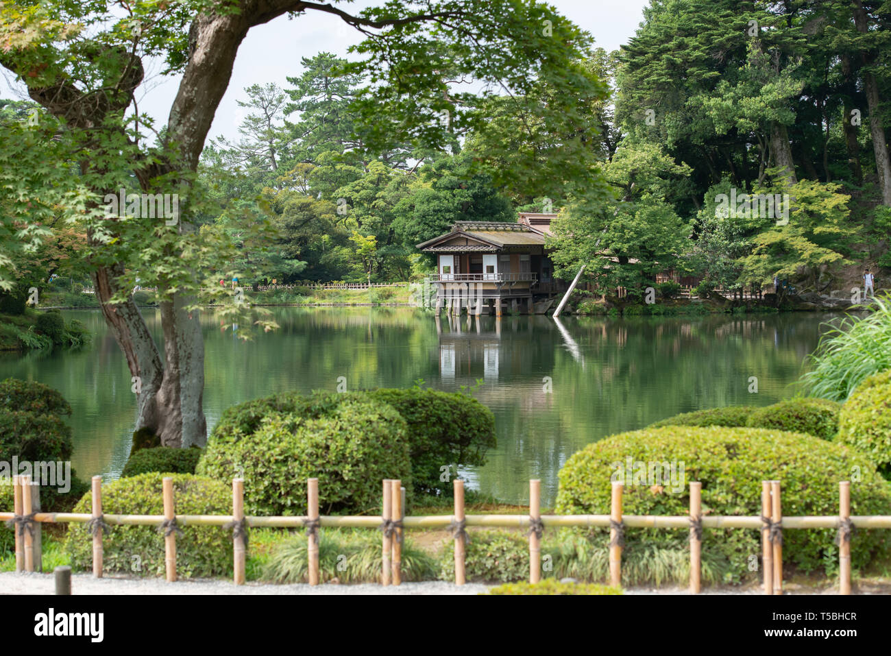 Kenrokuen Garden in Kanazawa, Japan Stock Photo - Alamy