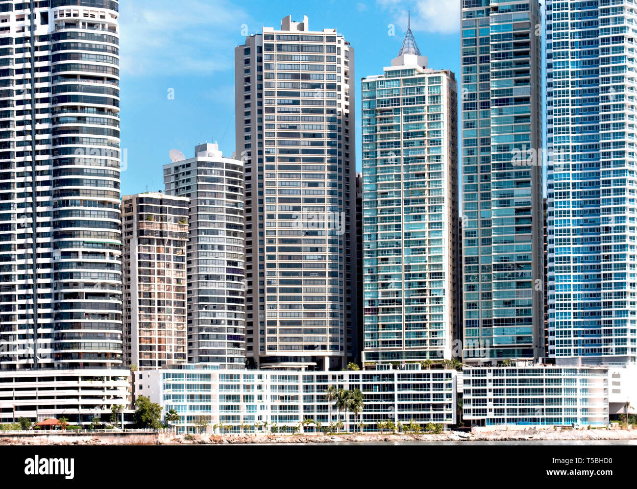 Modern skyscrapers in Panama City Stock Photo - Alamy