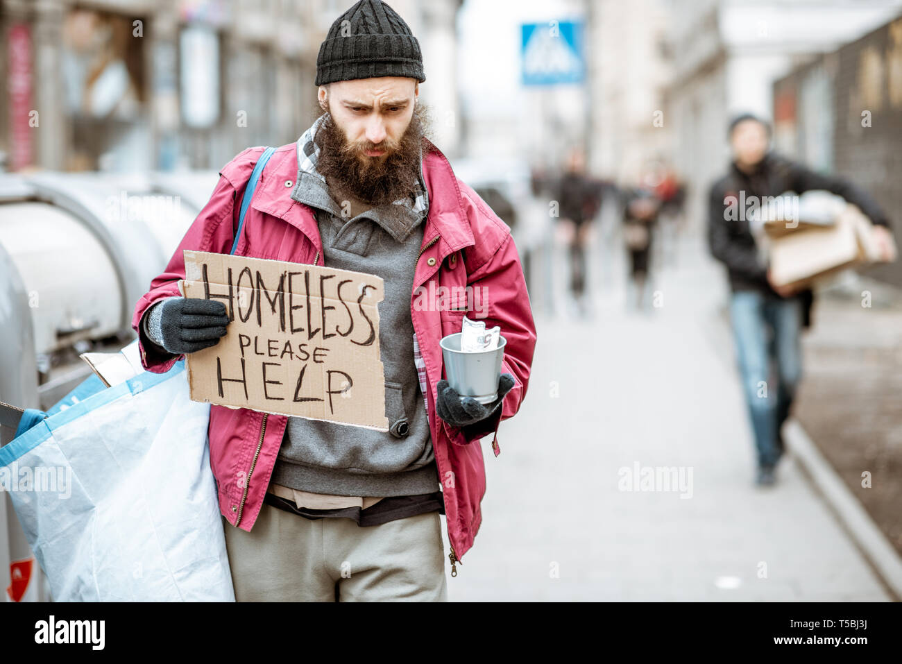 Homeless Begging