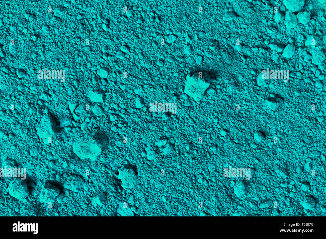 Turquoise powder background Stock Photo - Alamy