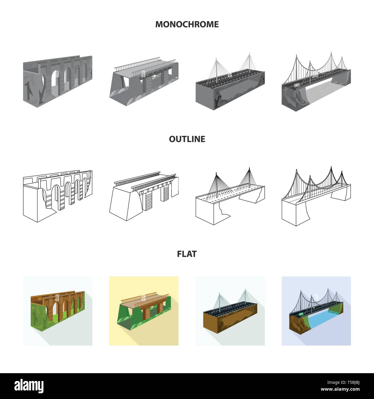 Vector illustration of connection and design icon. Set of connection ...