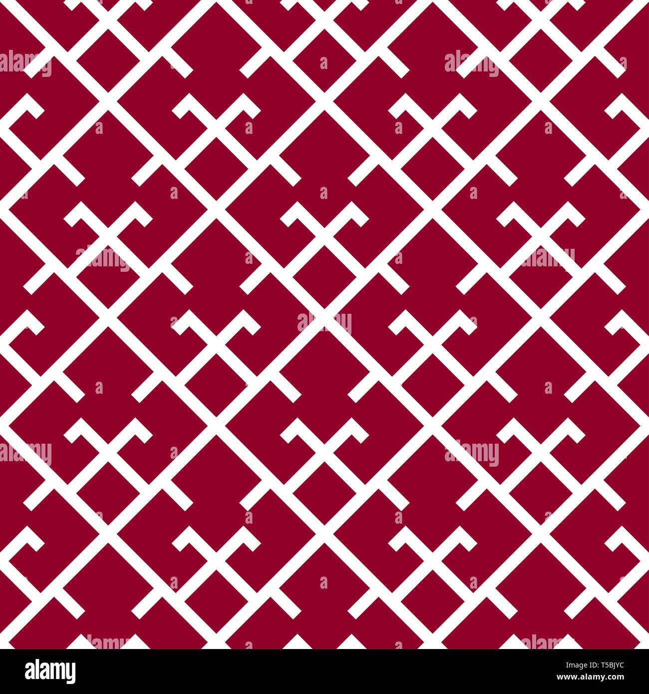 Ethnic baltic happiness cross ornamental Martina symbol seamless ...