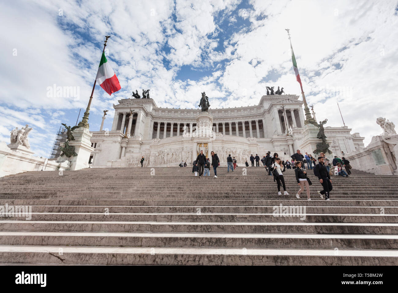 Altare Della Patria Stock Photo - Alamy