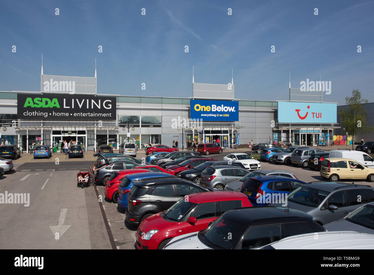 Parkgate Shopping, Rotherham Stock Photo - Alamy