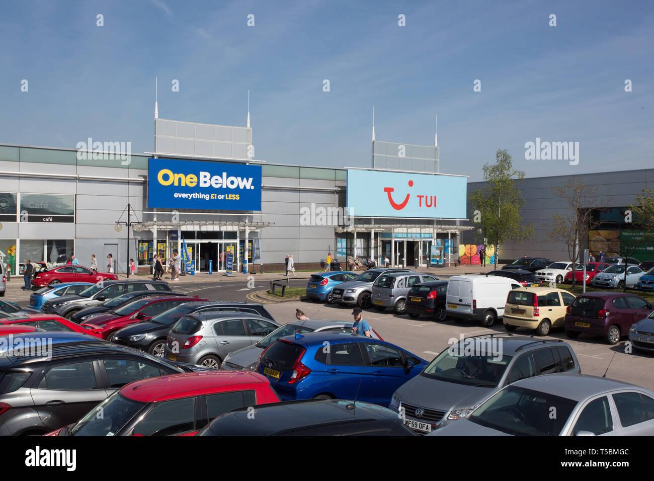 Parkgate Shopping, Rotherham Stock Photo - Alamy