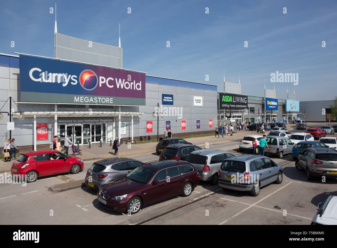 Parkgate Shopping, Rotherham Stock Photo - Alamy