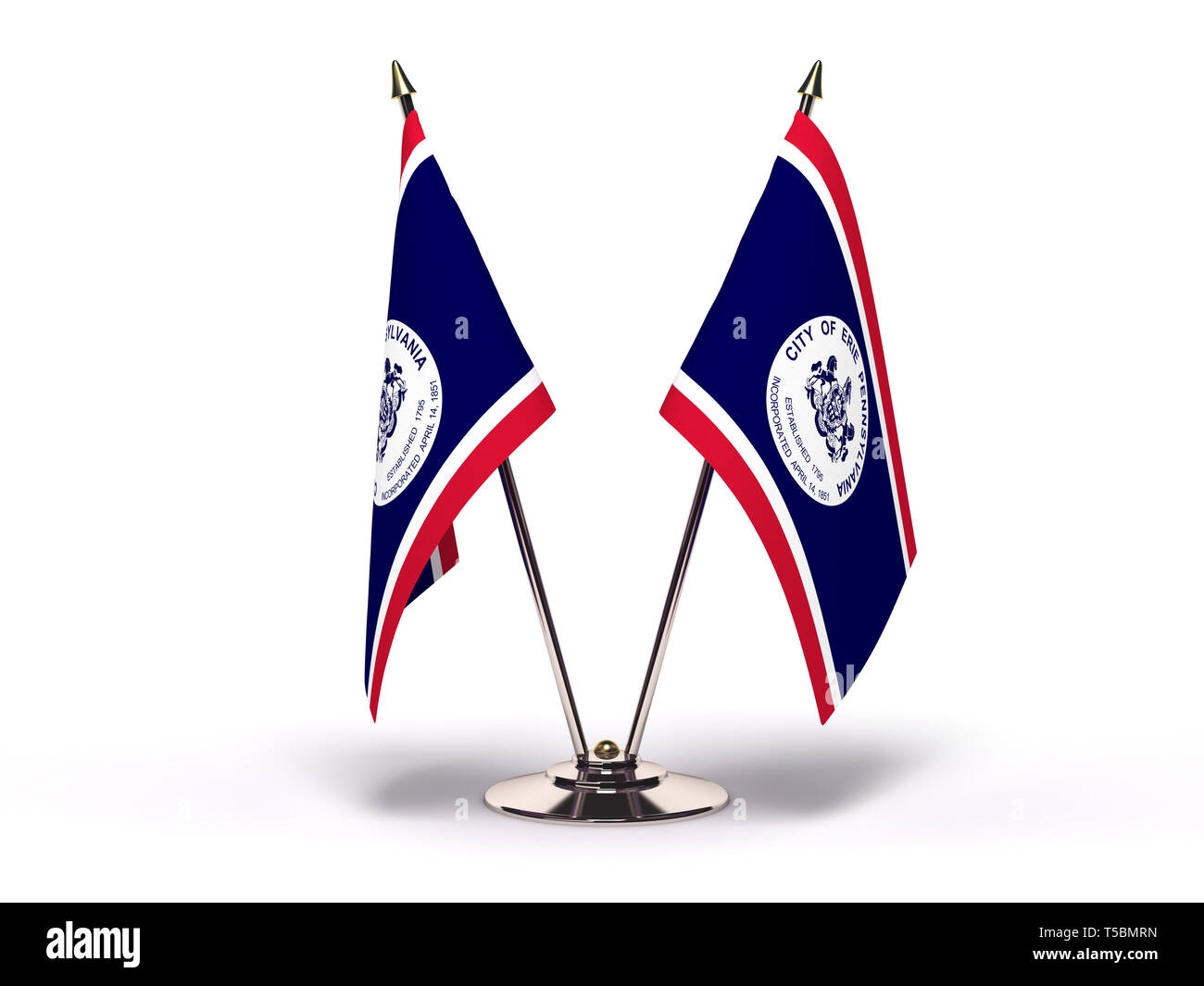 Flag of erie hi-res stock photography and images - Alamy