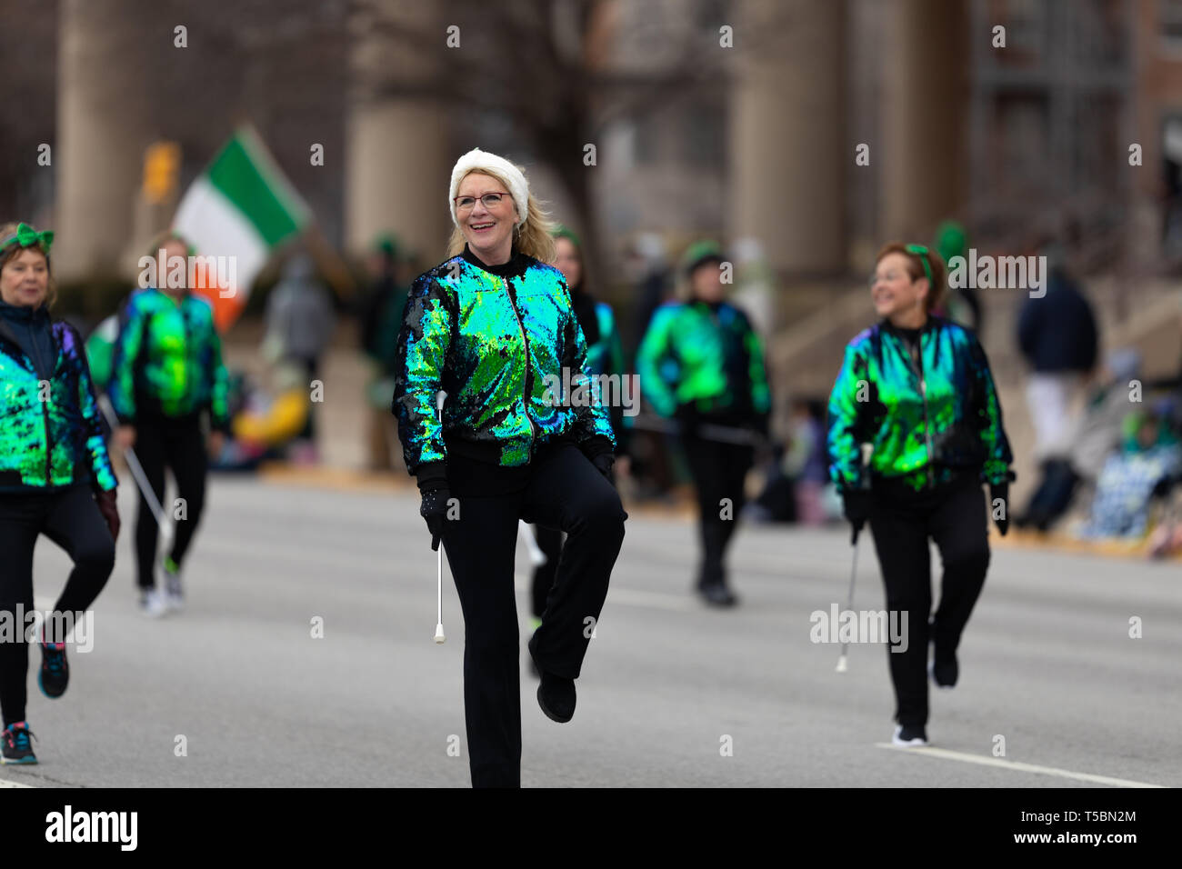 Baton twirling parade patricks day hi-res stock photography and images ...