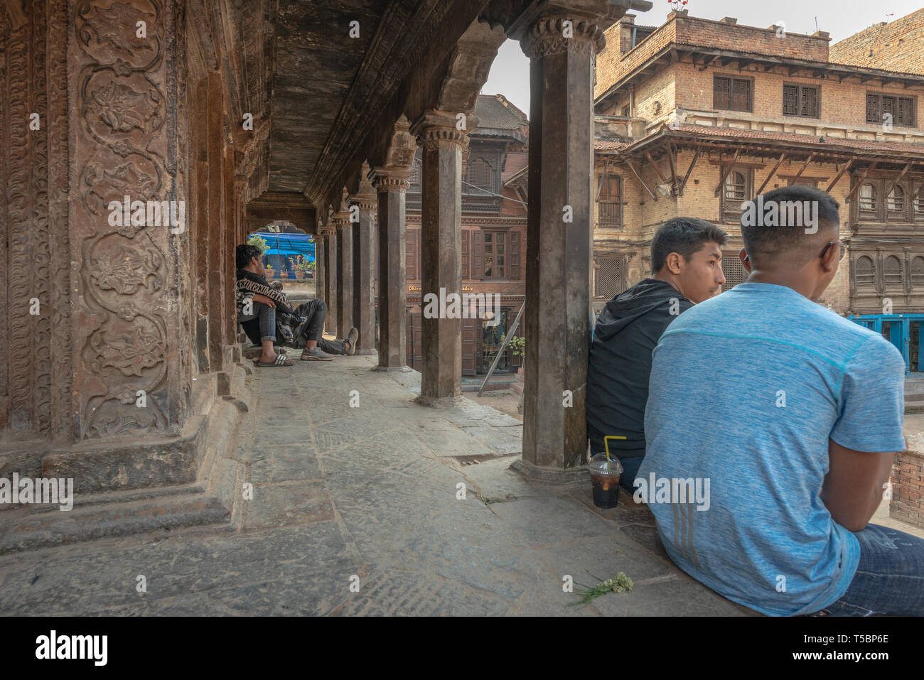 Newari temple hi-res stock photography and images - Alamy