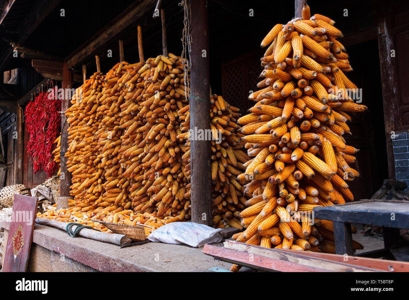 Stored Corn High Resolution Stock Photography and Images - Alamy
