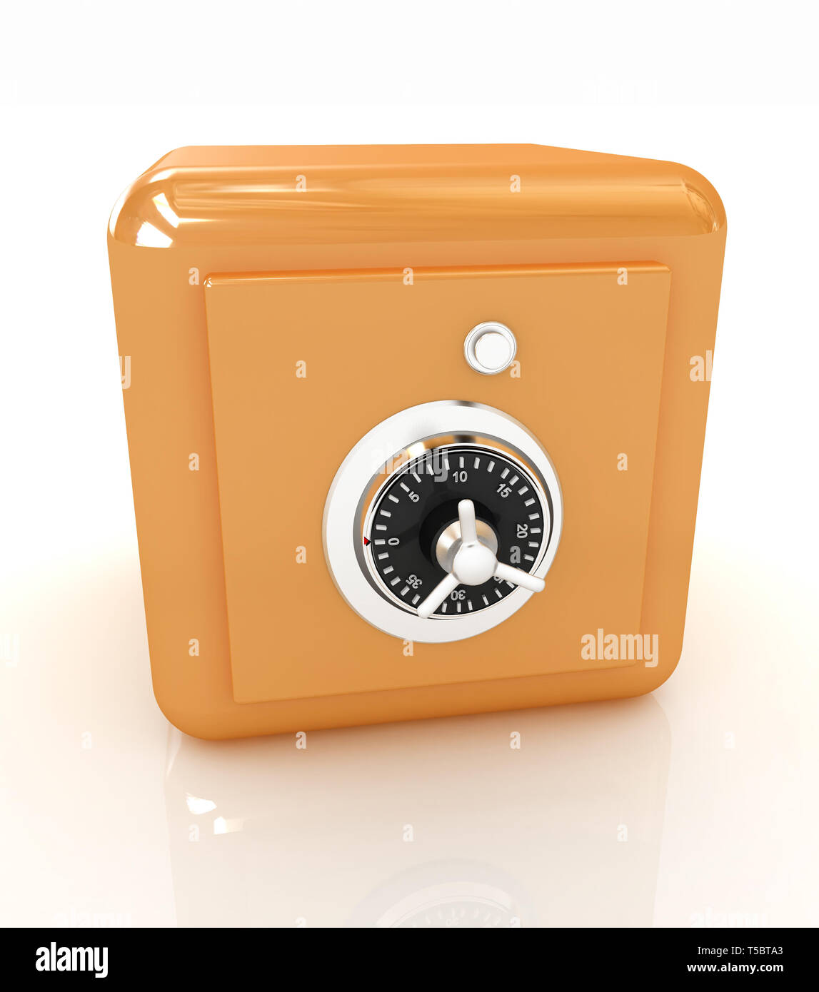illustration of security concept with metal safe Stock Photo - Alamy