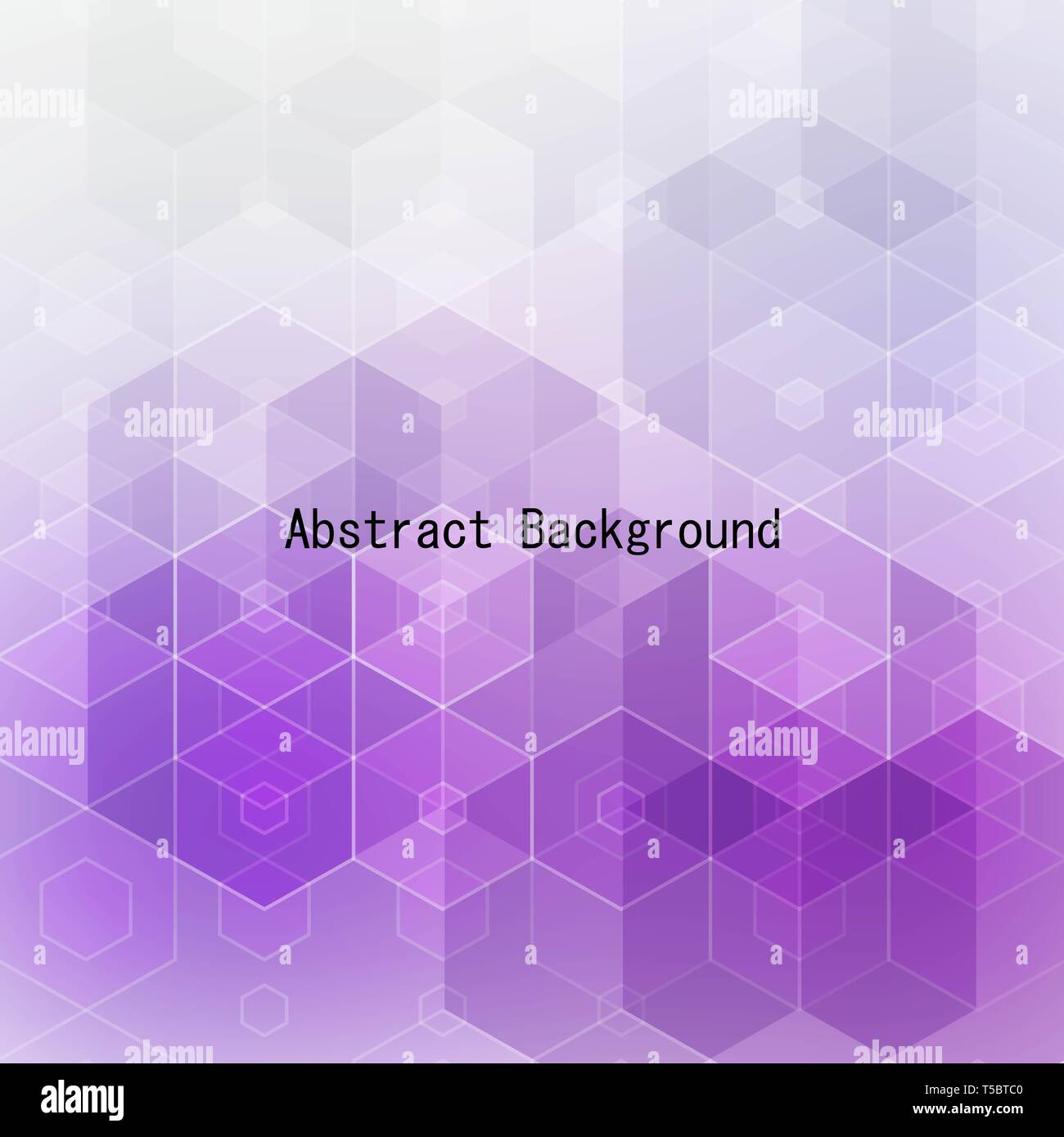 Purple hexagon background hi-res stock photography and images - Alamy