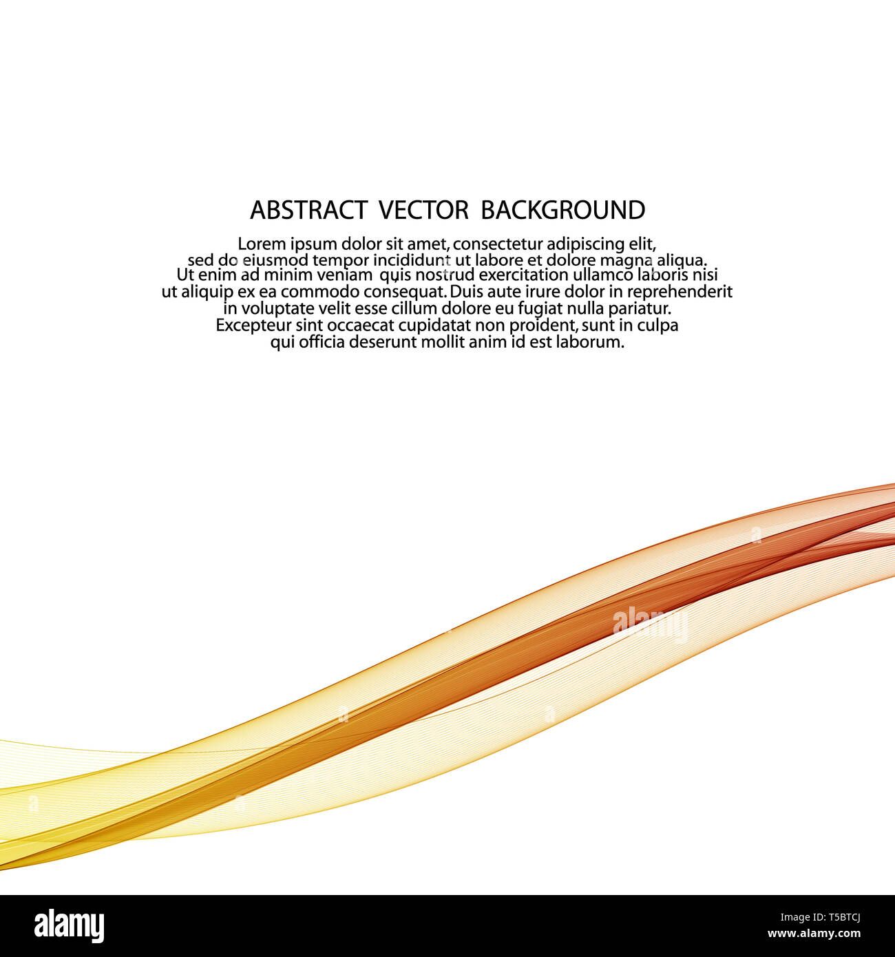 abstract wave. vector background. layout for advertising. eps 10 Stock ...