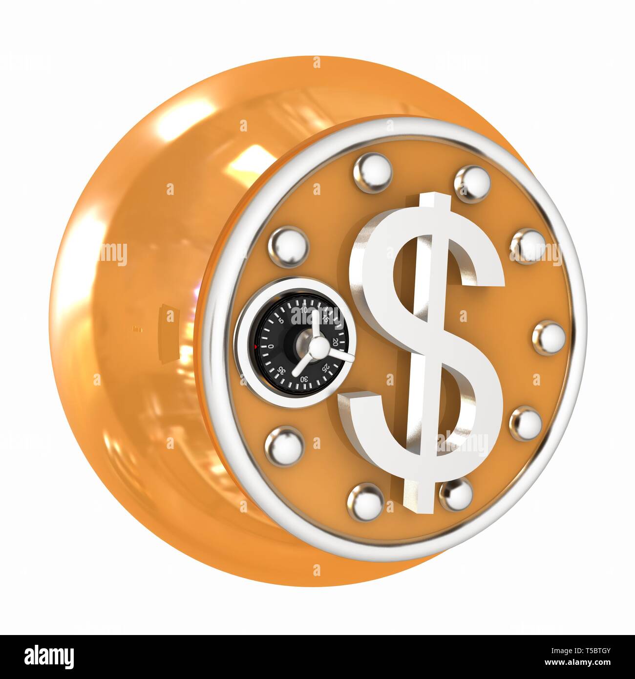 Bank safe doors Cut Out Stock Images & Pictures - Alamy