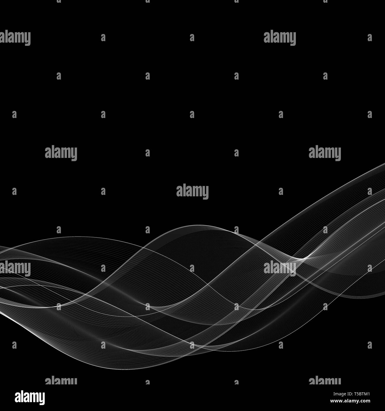 Wave line motion graphics Black and White Stock Photos & Images - Alamy