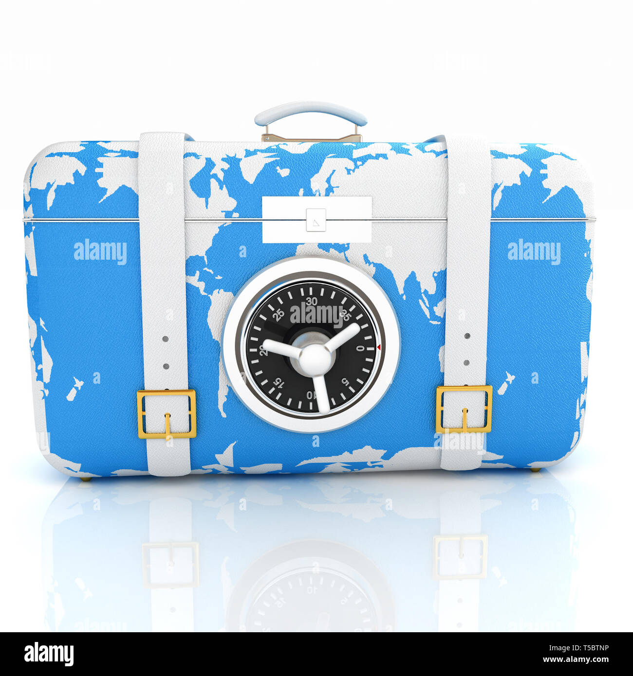 suitcase-safe for travel Stock Photo - Alamy