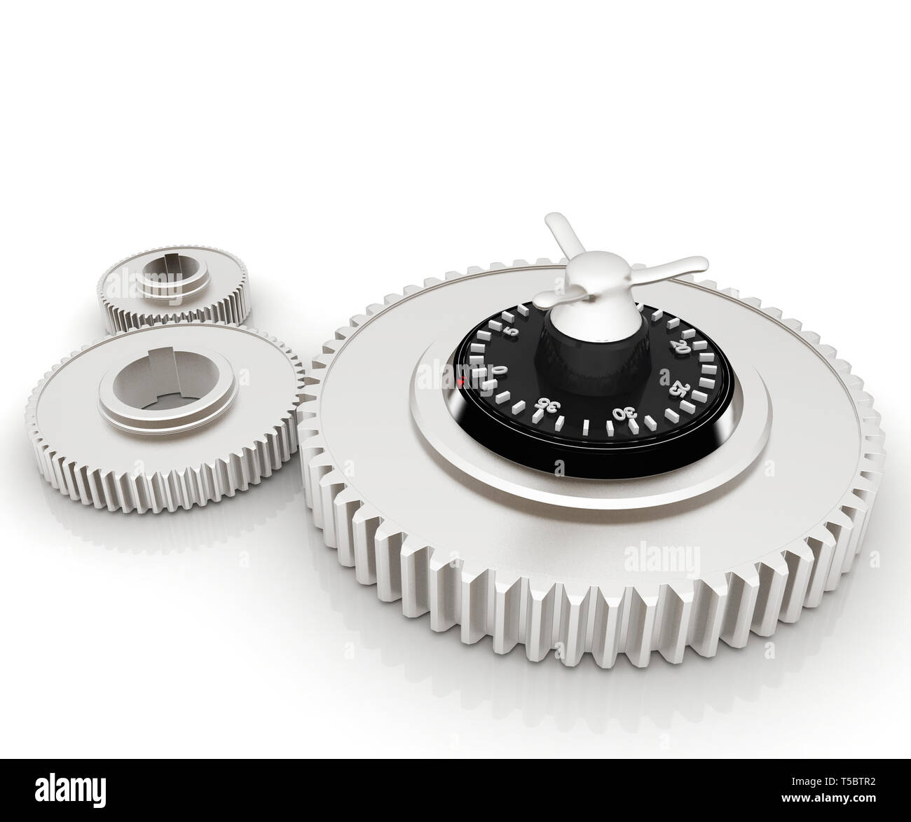 Bank vault door gears hi-res stock photography and images - Alamy