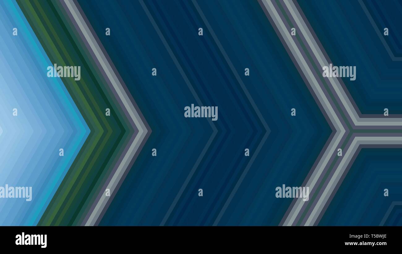 abstract blue, teal background. geometric arrow illustration for banner ...