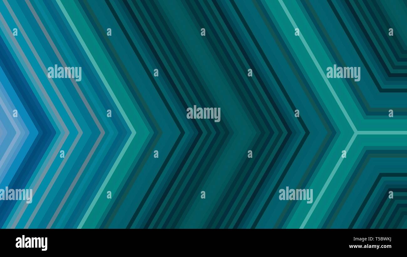 abstract teal background. geometric arrow illustration for banner ...