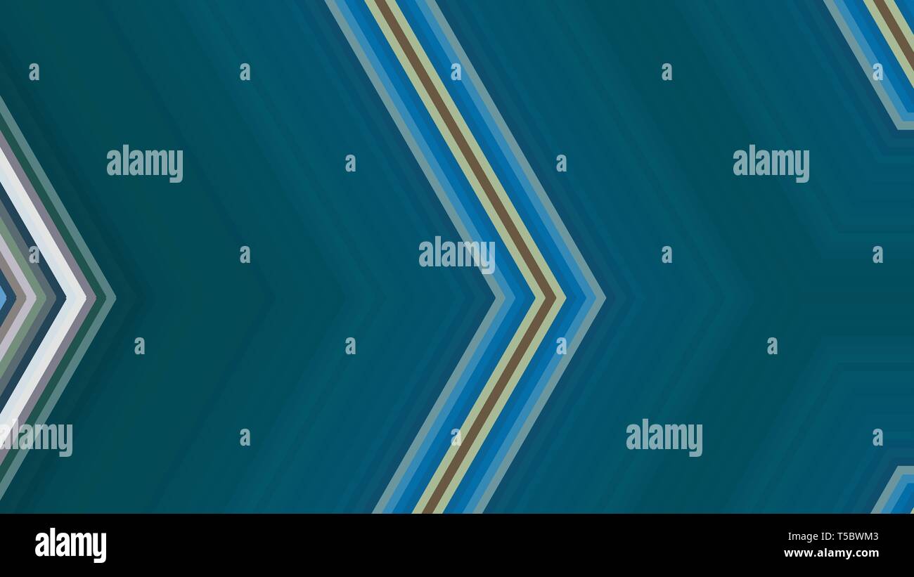 abstract teal, blue background. geometric arrow illustration for banner ...