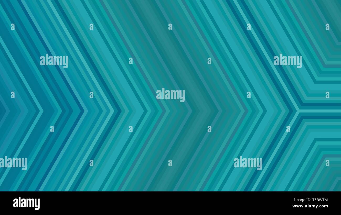 abstract turquoise background. geometric arrow illustration for banner ...
