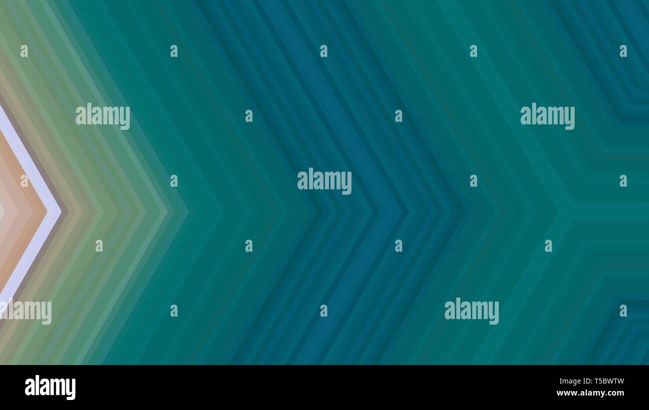 abstract teal background. geometric arrow illustration for banner ...