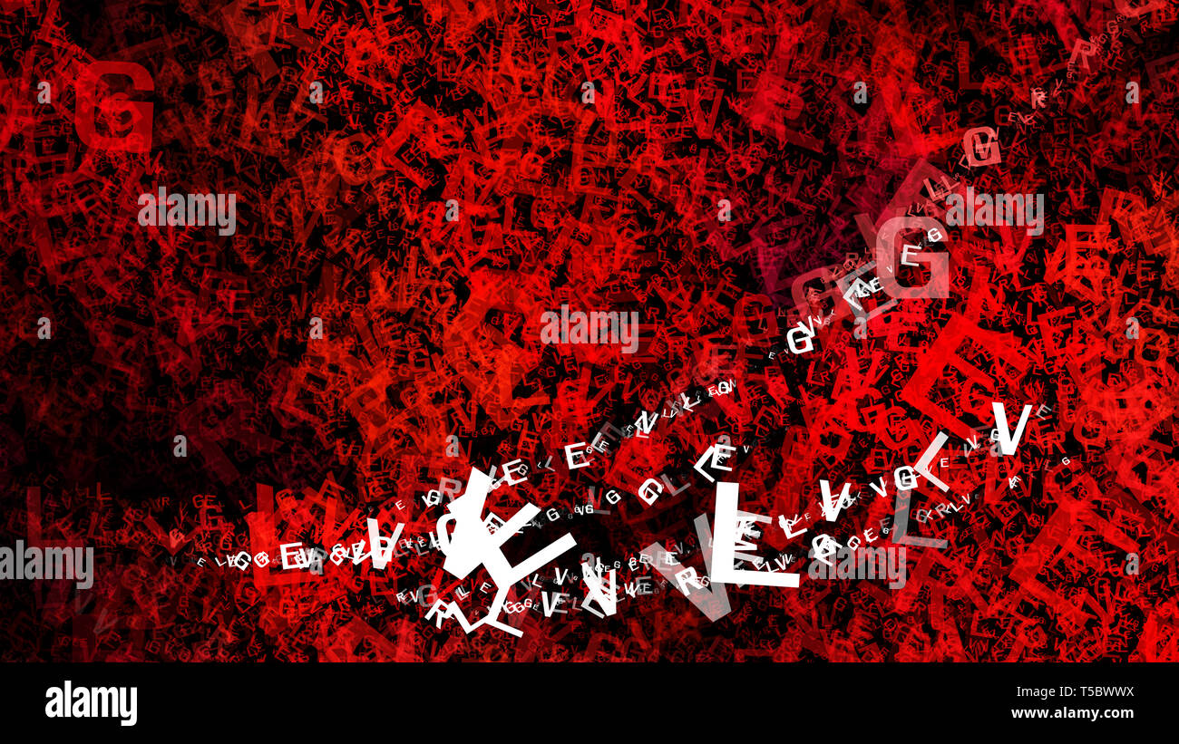 Red and Black Alphabet Letters Texture Background Stock Photo - Alamy