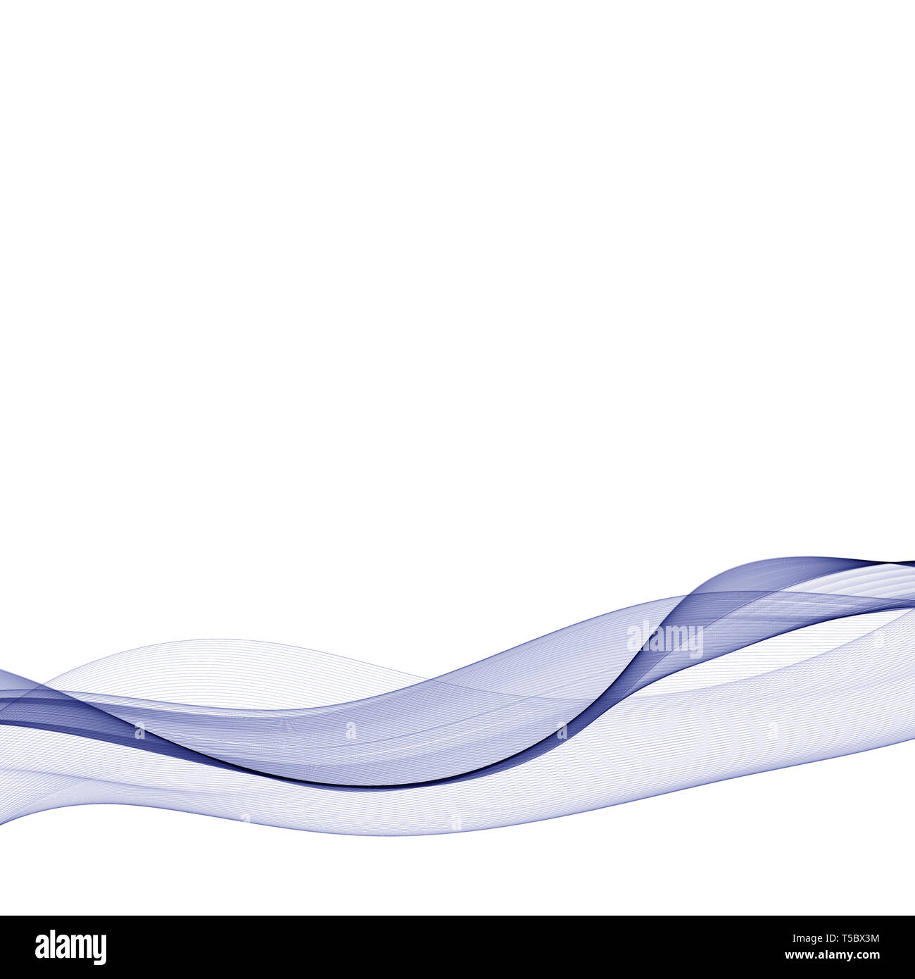 Abstract vector blue wave. layout for advertising. eps 10 Stock Photo ...