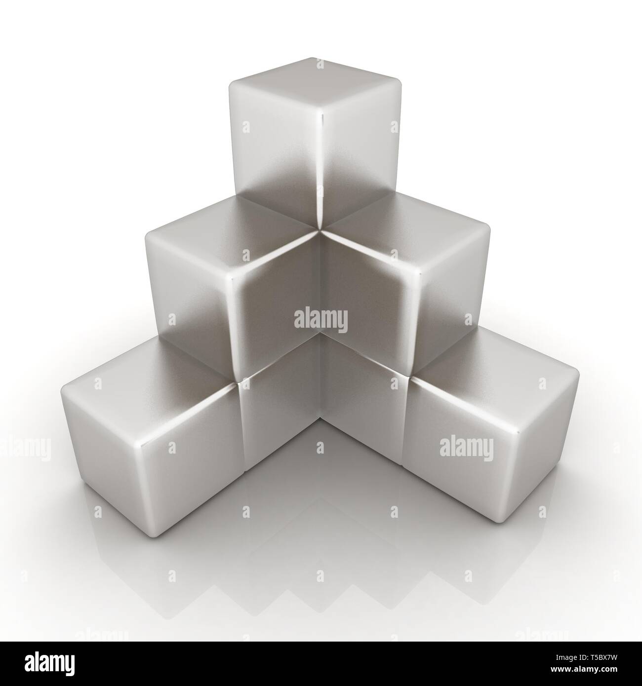 Metall block diagram Stock Photo - Alamy