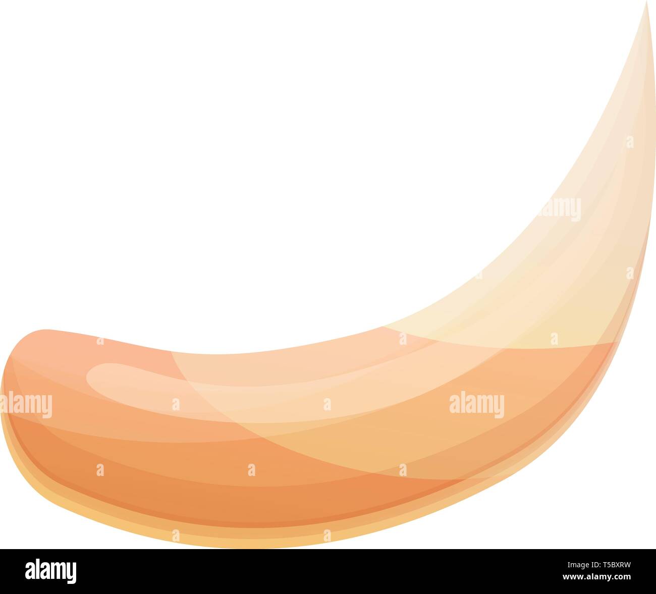 Prehistoric horn icon. Cartoon of prehistoric horn vector icon for web ...